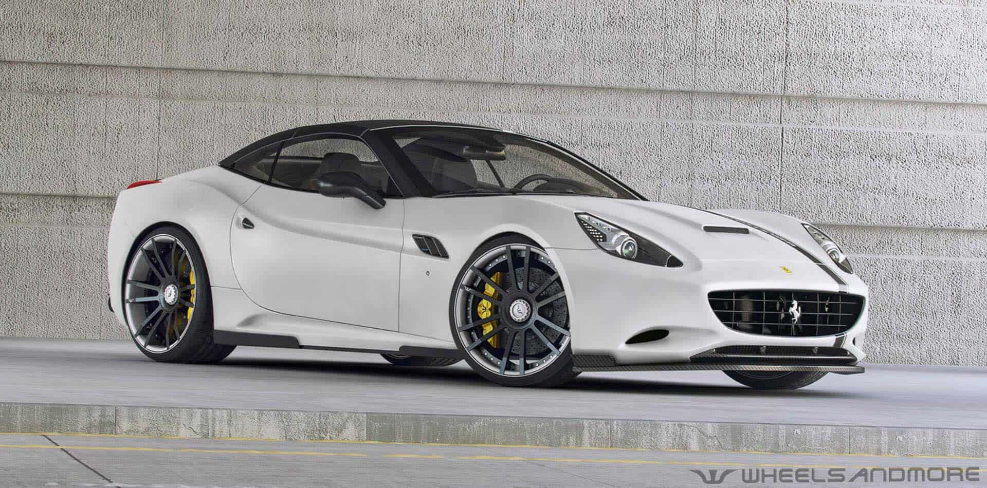 Ferrari California Tuning with wheels and exhaust | Wheelsandmore ...