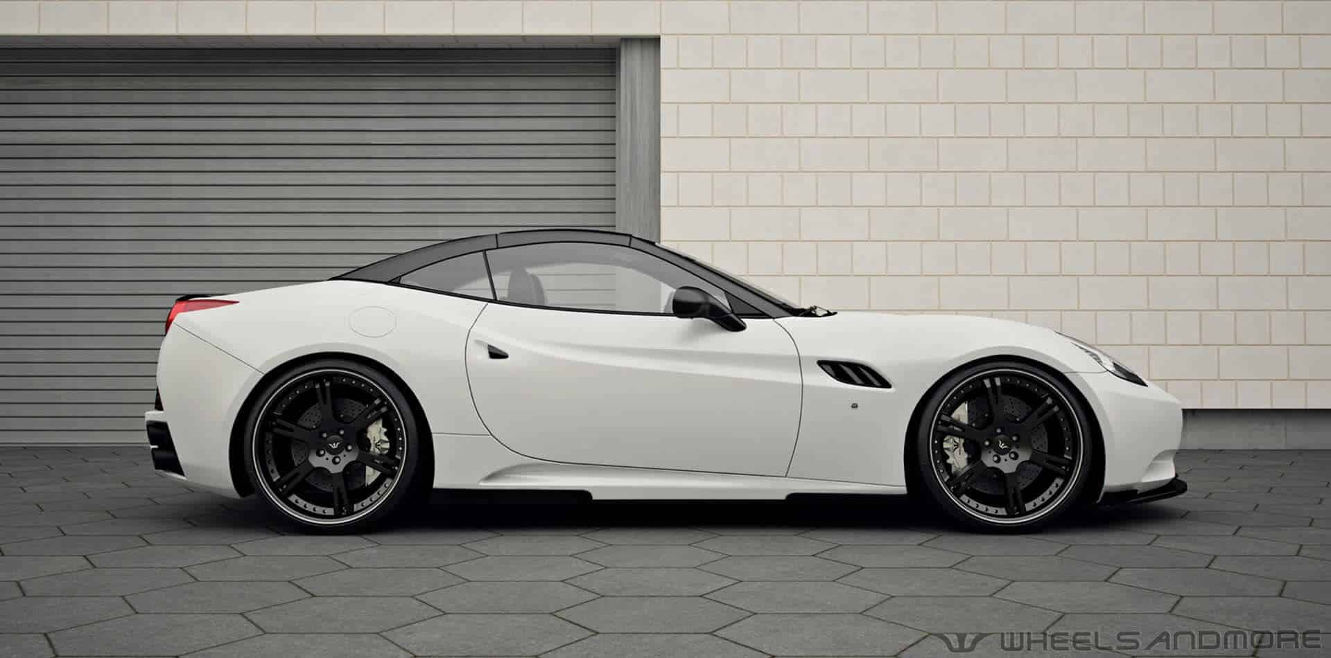 Ferrari California Tuning with wheels and exhaust | Wheelsandmore ...